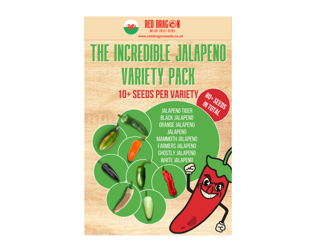 Jalapeno Variety Pack - Jalapeno Chilli Seeds - 8 Different Varieties ...