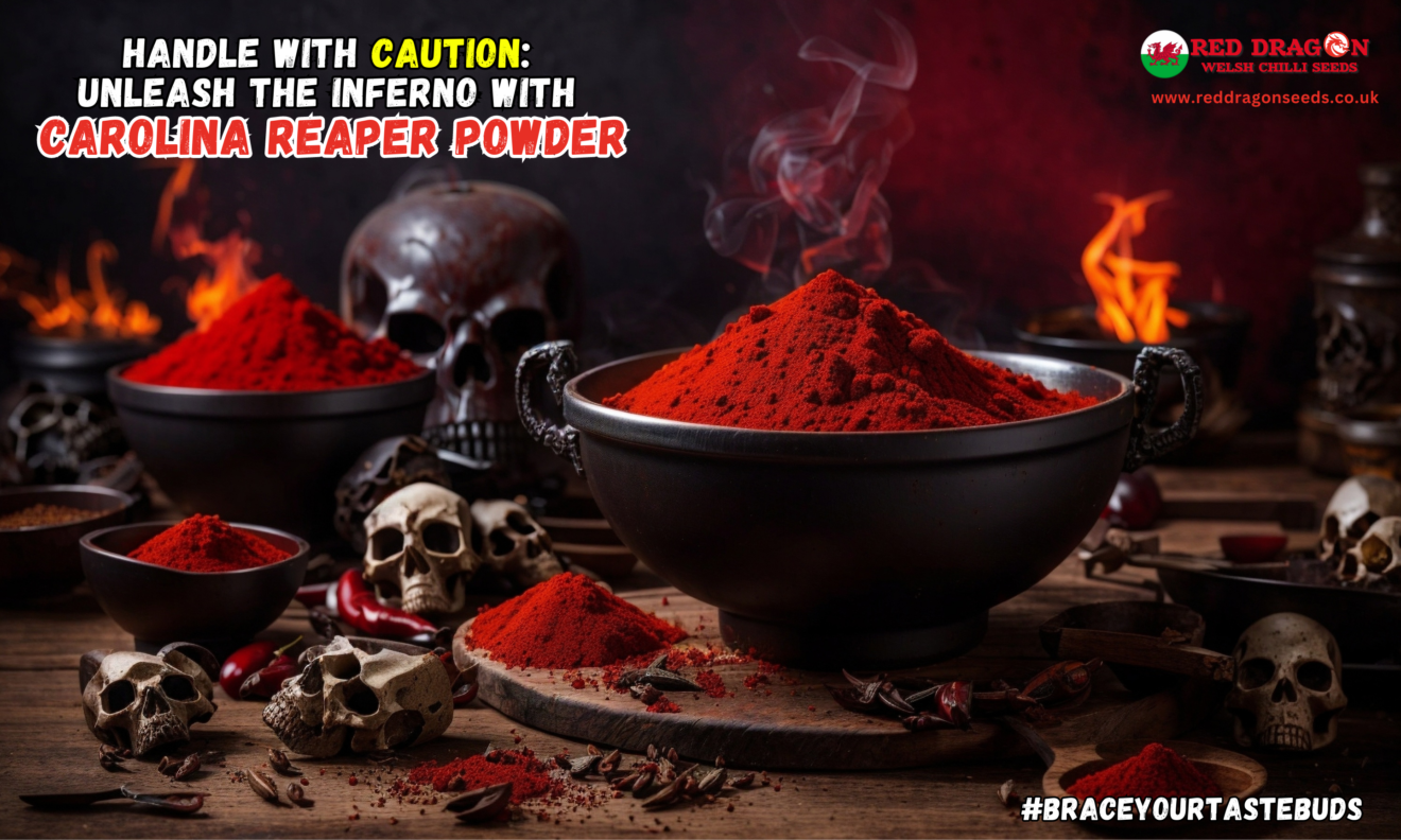 Carolina Reaper Special Edition Set - Carolina Reaper Seeds, Powder ...