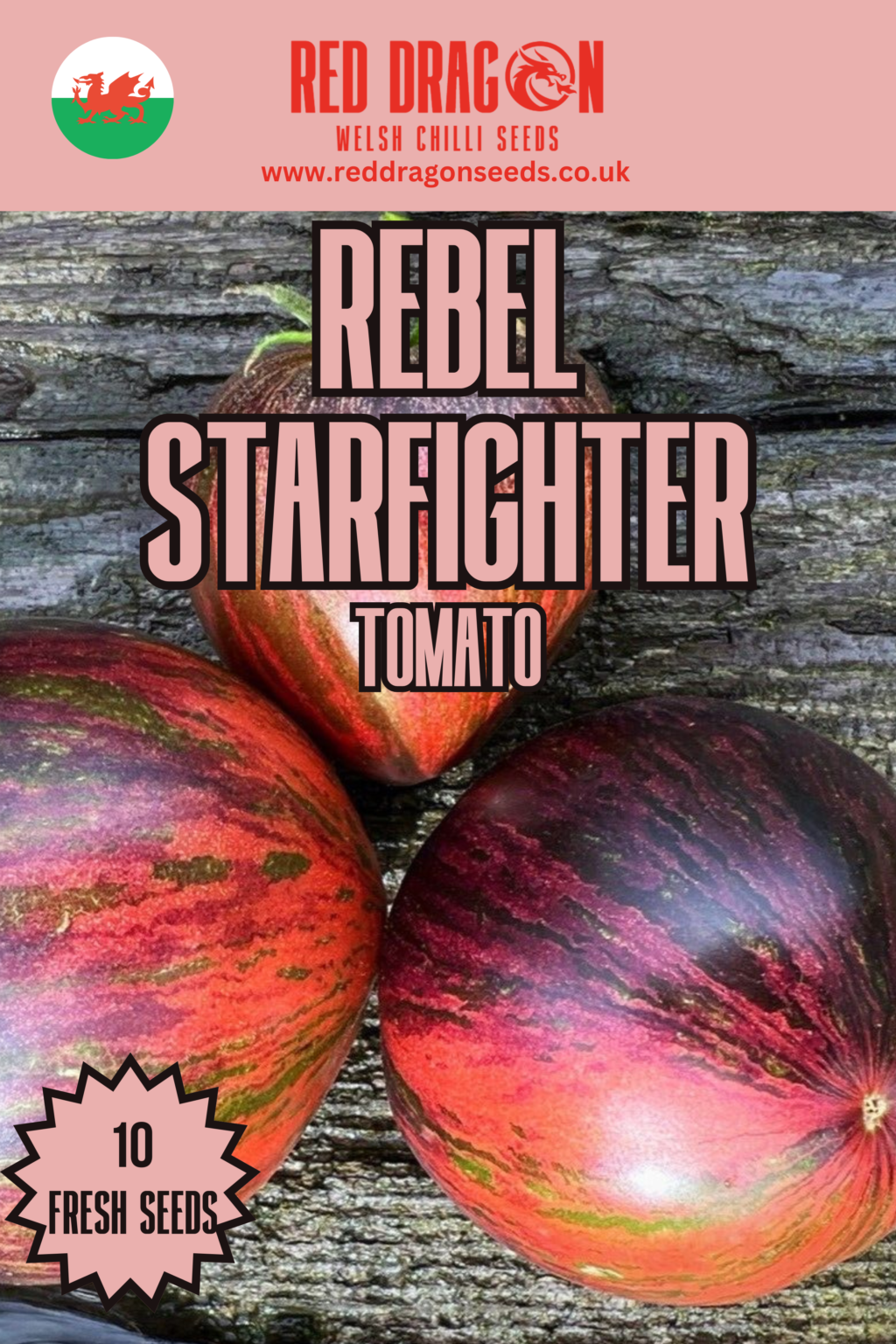 Rebel Starfighter Prime Tomato Seeds Chilli Seeds For Sale - Rebel ...