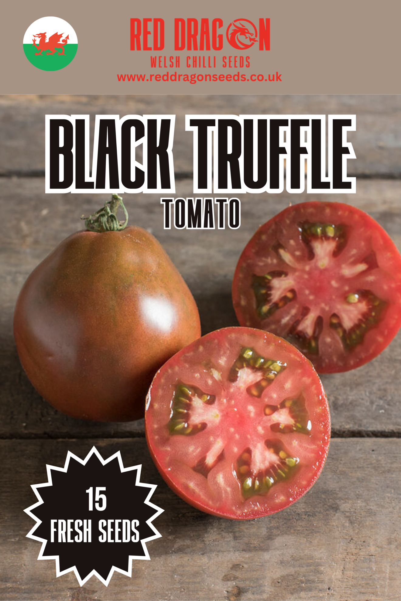 Black Truffle Tomato Seeds - Black Truffle Tomato - Red Dragon Seeds